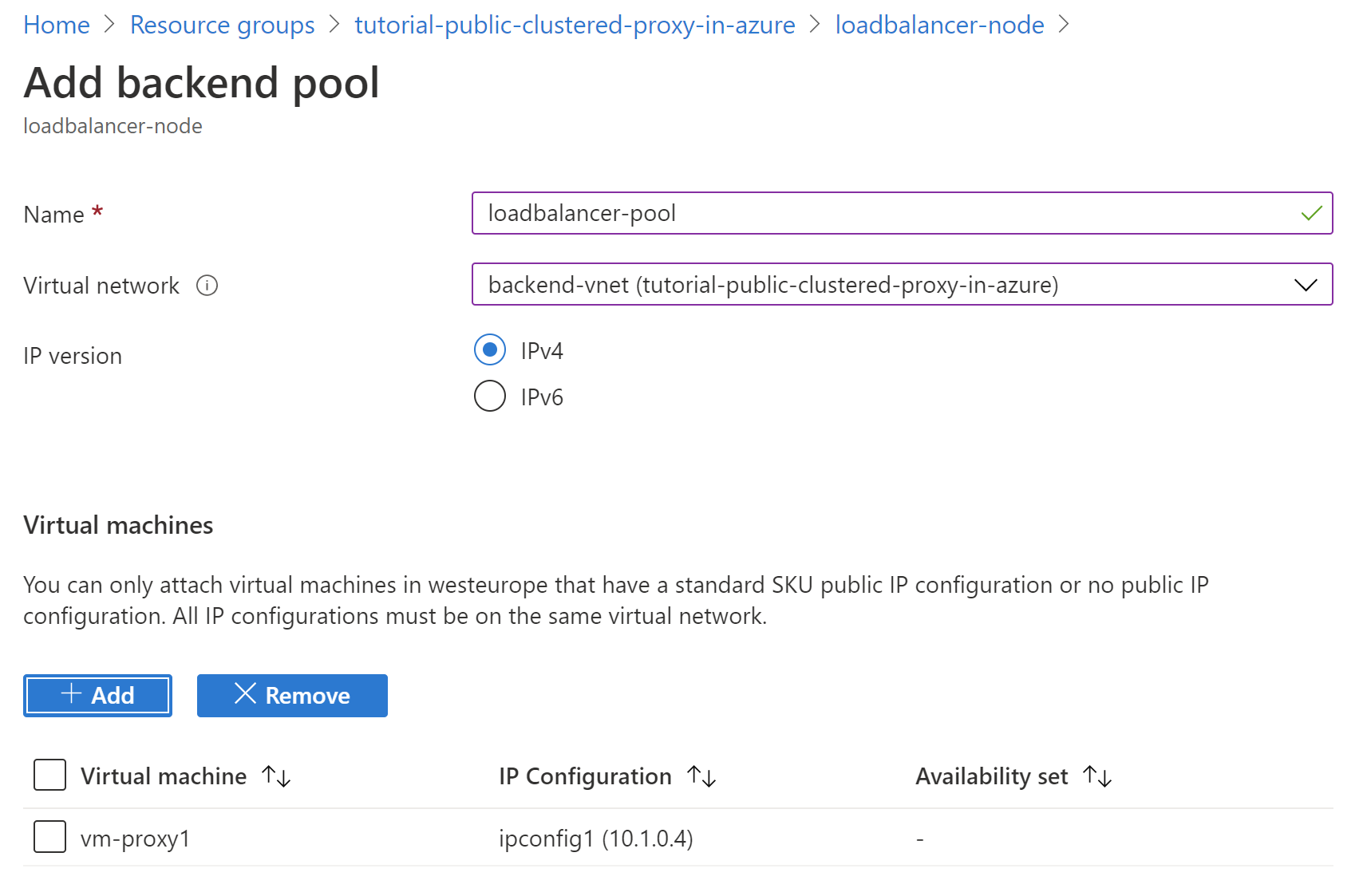 Load Balancer - Web Filtering Proxy
